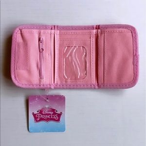 Disney | Accessories | Disney Princess Pink Trifold Wallet | Poshmark